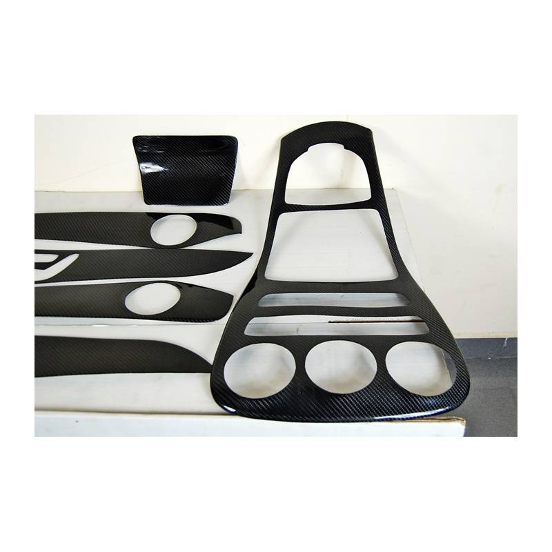 Intérieur Carbone Mercedes W205 2014-2018 4 Porte / Coupe 6 Pieces ...