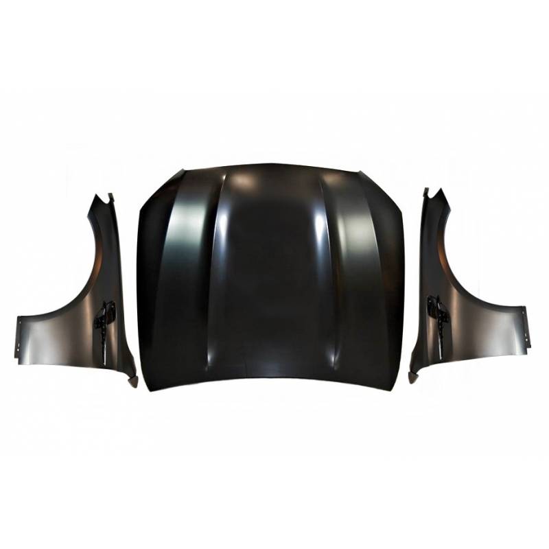 Cofano E Parafanghi Mercedes W213 2016-2019 Look AMG E63 Metallo ...