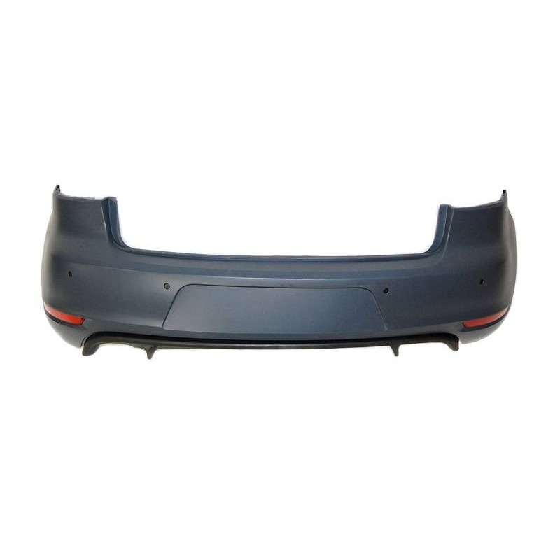 Rear Bumper Volkswagen Golf 6 GTI 2 Exhausts ABS