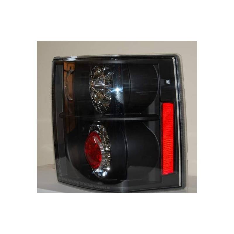 Set Of Rear Tail Lights Range Rover 2003 Led Black - Eurolineas Personales