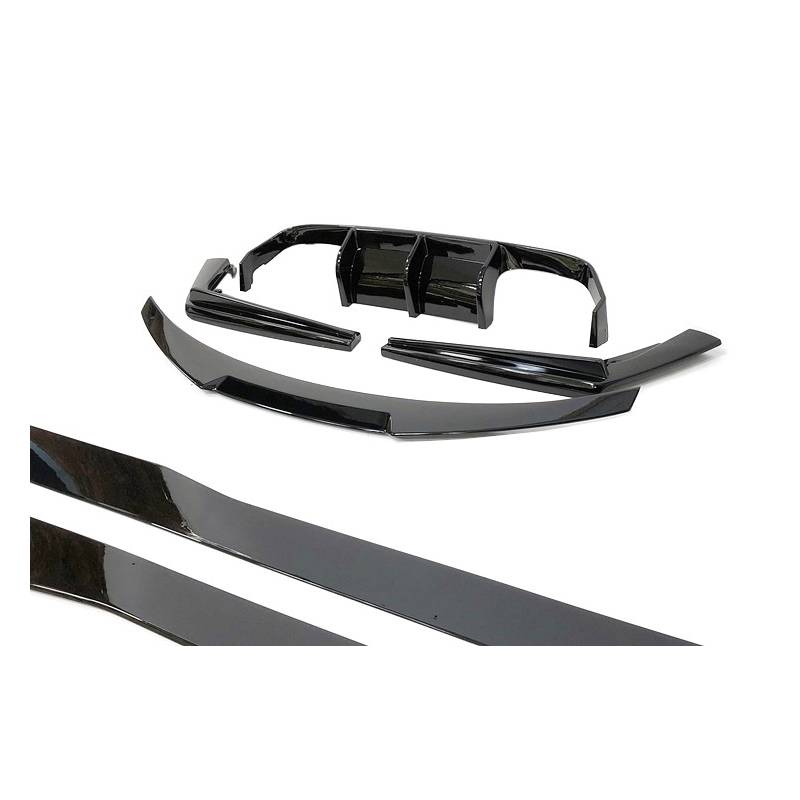 Body Kit BMW F82 / F83 M4 Glossy Black Look CS - Eurolineas Personales