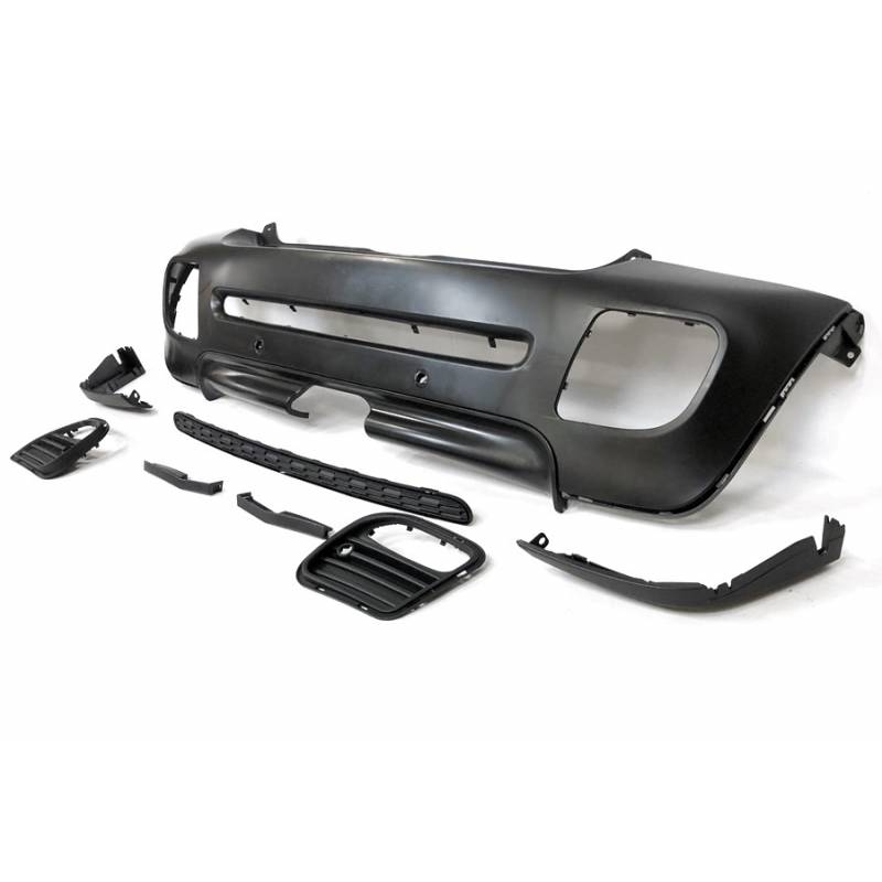 Rear Bumper Mini Cooper S R56 2006-2013 Look JCW Exhaust tail ...