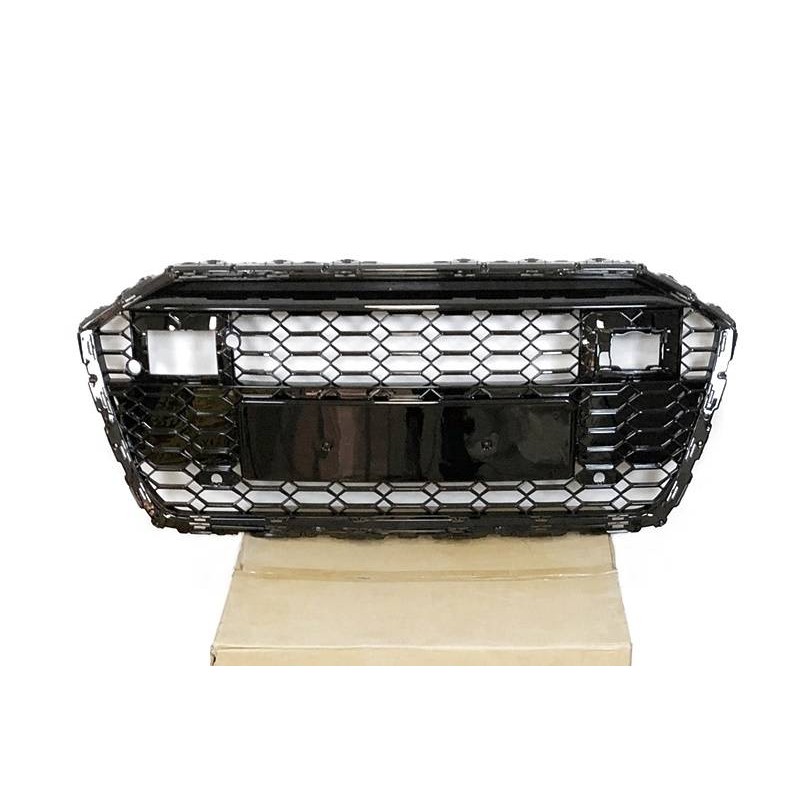 Front Grill AUDI A6 2020 C8 Look RS6 BLACK