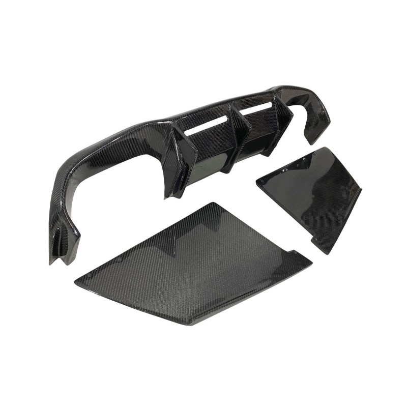 Rear Diffuser BMW F87 Look M2 Carbon Fibre