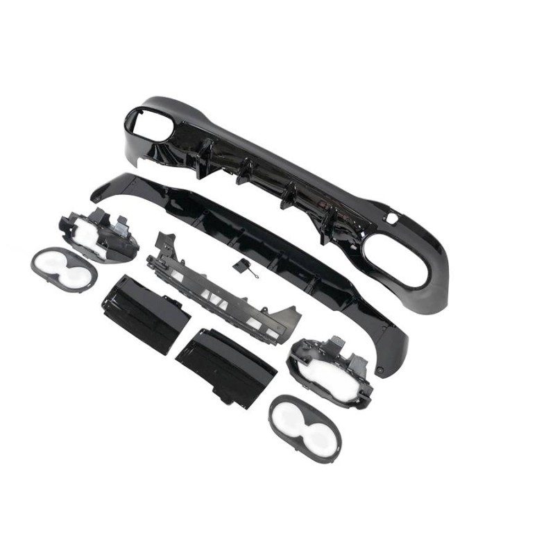 Rear Diffuser Mercedes W118 CLA Look A45