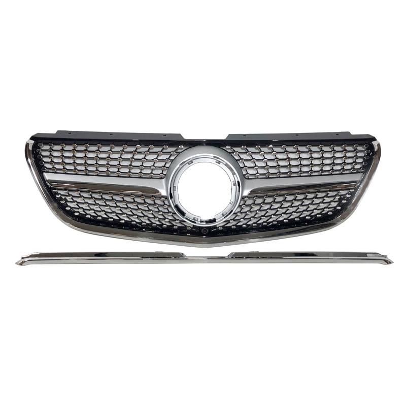 Front Grill Mercedes Vito W447 2022+ Look Diamond - Eurolineas Personales