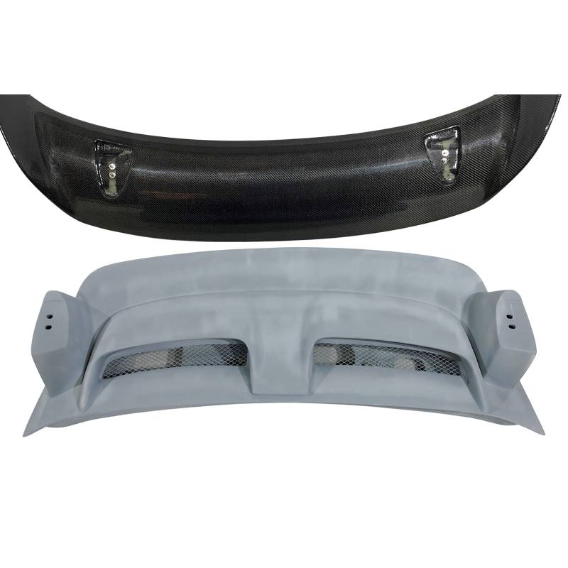 Boot Lid Porsche 911 / 997 2005-2008 Look GT2 With Carbon Fibre Spoiler ...