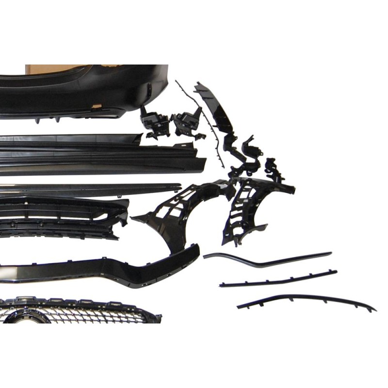 Body Kit Mercedes W205 4d 2014-2021 Look C63 2019 Diamond