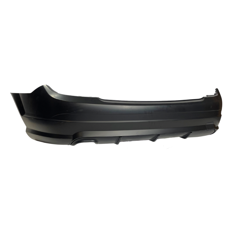 Rear Bumper Mercedes W204 07-13 2-4P Look AMG C63 ABS