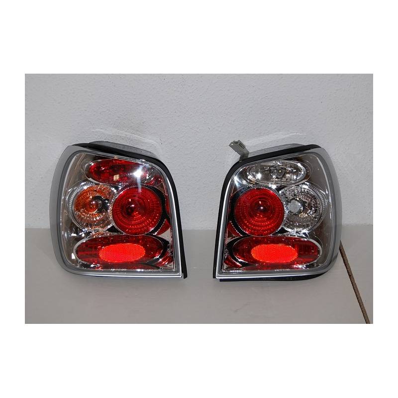 Set Of Rear Tail Lights Volkswagen Polo 1999-2001 Lexus Chromed ...