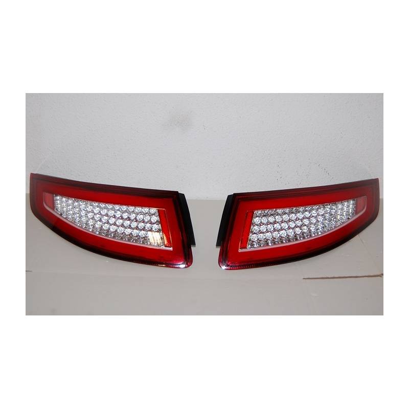 Set Of Rear Tail Lights Porsche 911 05-08 Led Red Cardna - Eurolineas ...